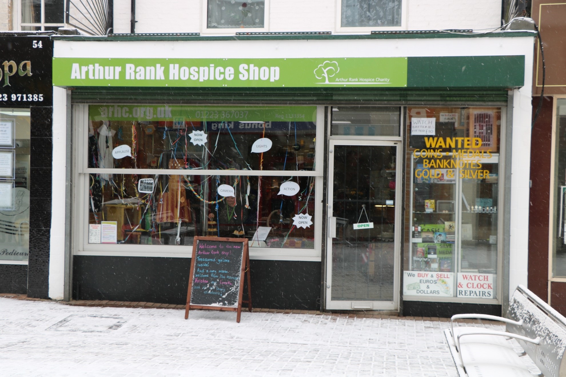 Burleigh St, Cambridge - Arthur Rank Hospice Charity