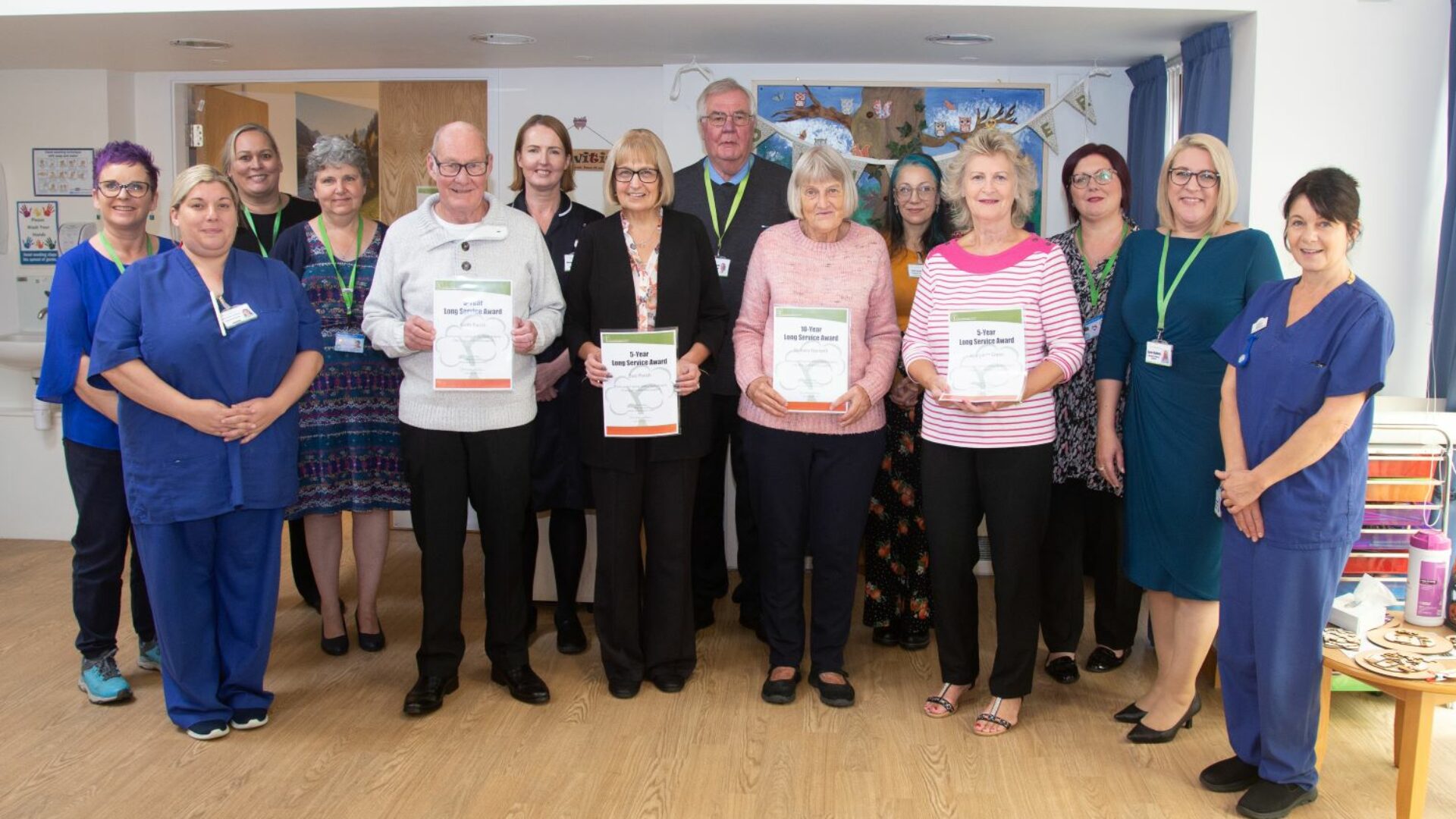 Celebrating Dedication of Long-Serving Volunteers - Arthur Rank Hospice ...