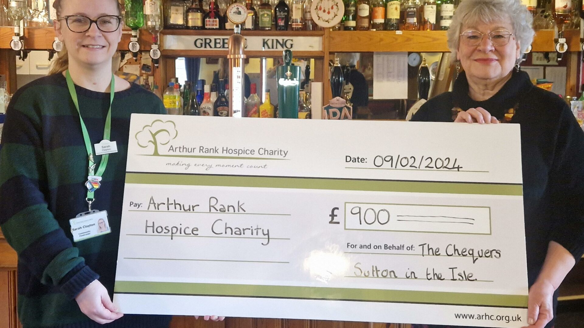 Sutton Quiz Night Win for Charity - Arthur Rank Hospice Charity