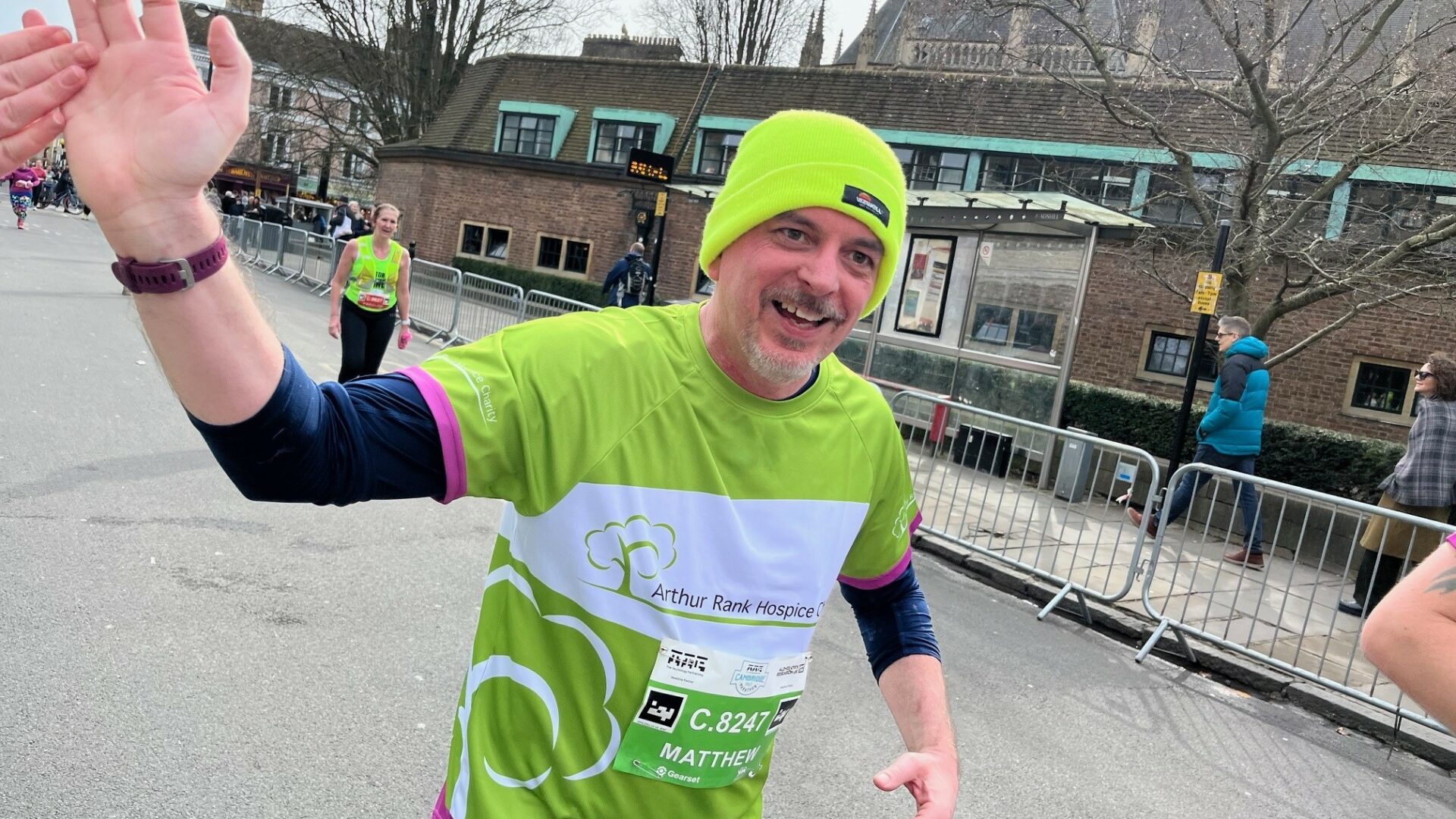 Hospice supporter runs Half Marathon in memory of his best friend ...